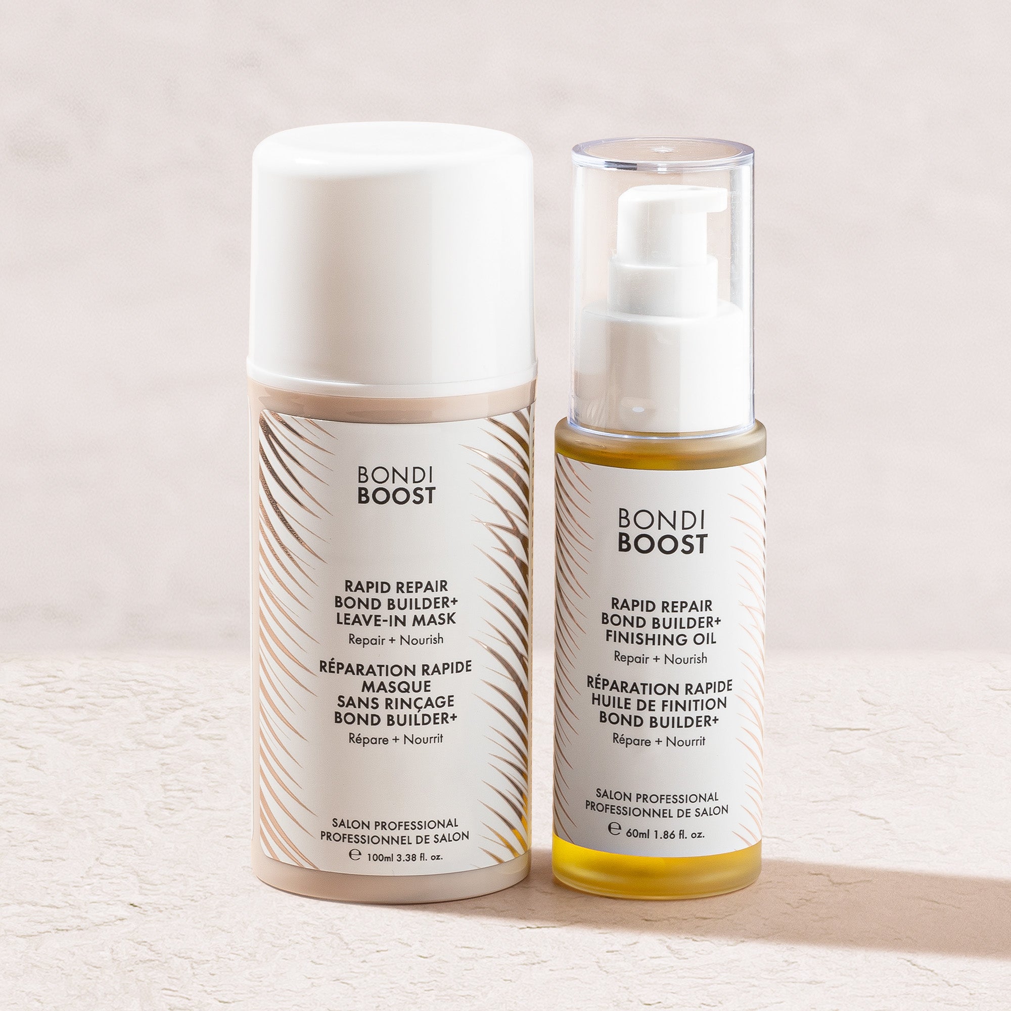 BOND BUILDER + LEAVE-IN MASK & FINISHING OIL – BondiBoost.com