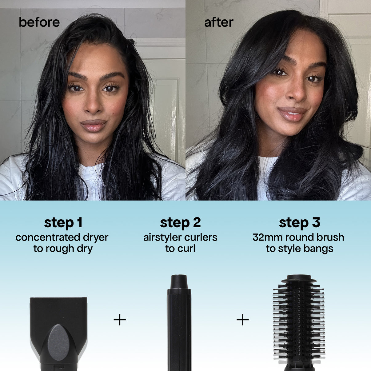 Everlast Airstyler | 6-in-1 Damage-Free Styling Tool | BondiBoost ...